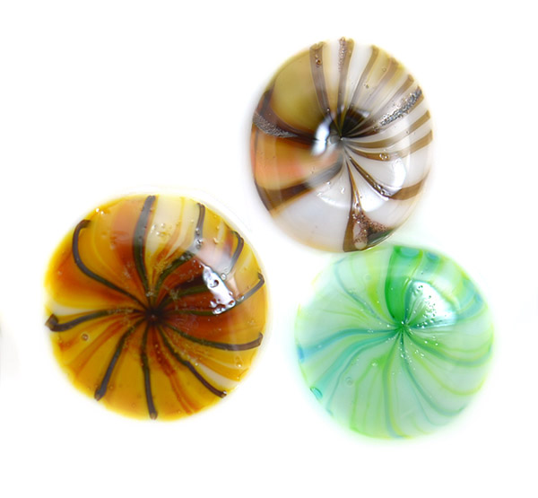 Murrini Application on White Glass Video – CCGlassArt